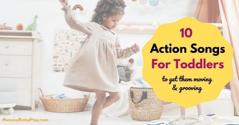 10 Action Songs For Toddlers {Songs To Get Toddlers Moving}