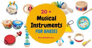 27+ Awesome Musical Instruments For Babies - Mommy Baby Play