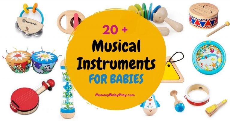 27+ Awesome Musical Instruments For Babies - Mommy Baby Play