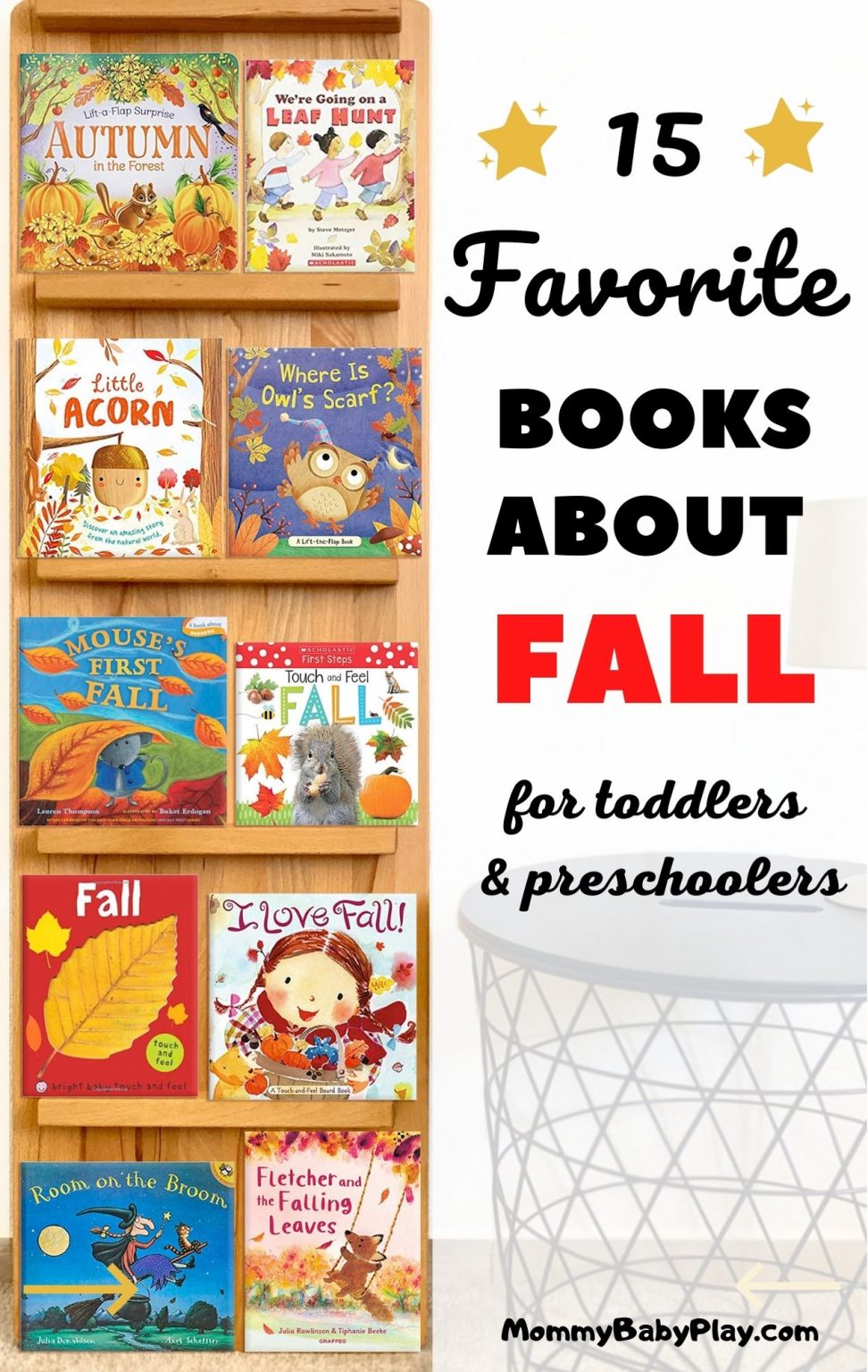 Our Favourite Fall Books For Toddlers {Fall Season Reading}