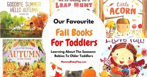 Our Favourite Fall Books For Toddlers {Fall Season Reading}